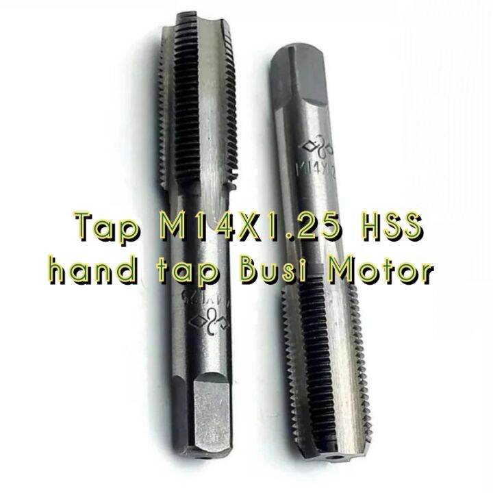 Tap hand tap Drat lubang Busi motor 2tak RX-KING dll Baru | Lazada ...
