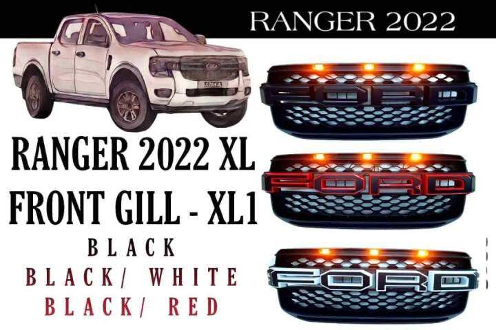 2022 FORD RANGER T9 XL GRILL LED | Lazada