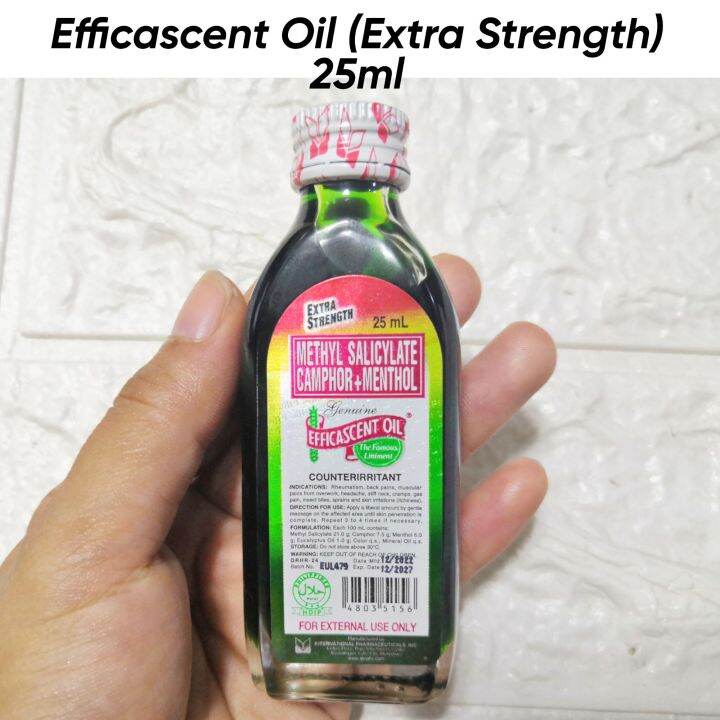 Efficascent Oil (Extra Strength) 25ml | Lazada PH
