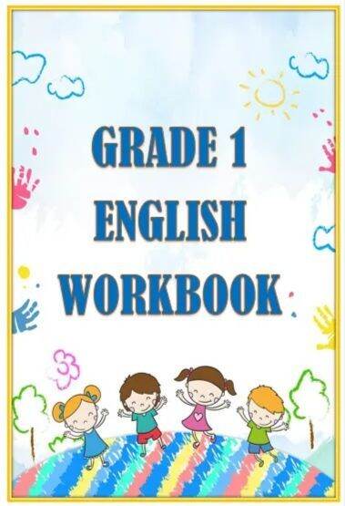 Grade 1 English Workbook (57 pages) free bookbind | Lazada PH