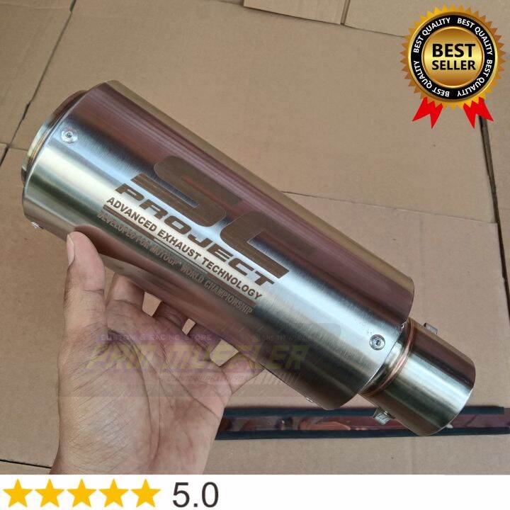 SC project Slencer knalpot, diameter Inlet 50mm | Lazada Indonesia