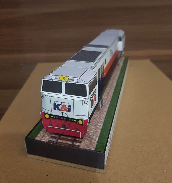 Miniatur papercraft kereta api indonesia | Lazada Indonesia