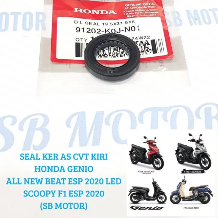SEAL SIL KER AS CVT KIRI HONDA GENIO ALL NEW BEAT ESP 2020 LED SCOOPY ...