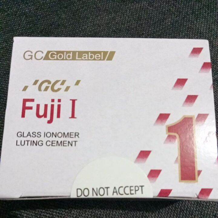 Fuji 1 glass ionomer luting cement (pandikit ng brace/pasta/jacket ...