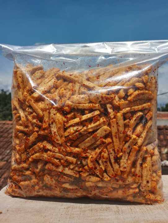 Basreng pedas daun jeruk / basreng original daun jeruk / basreng stik ...