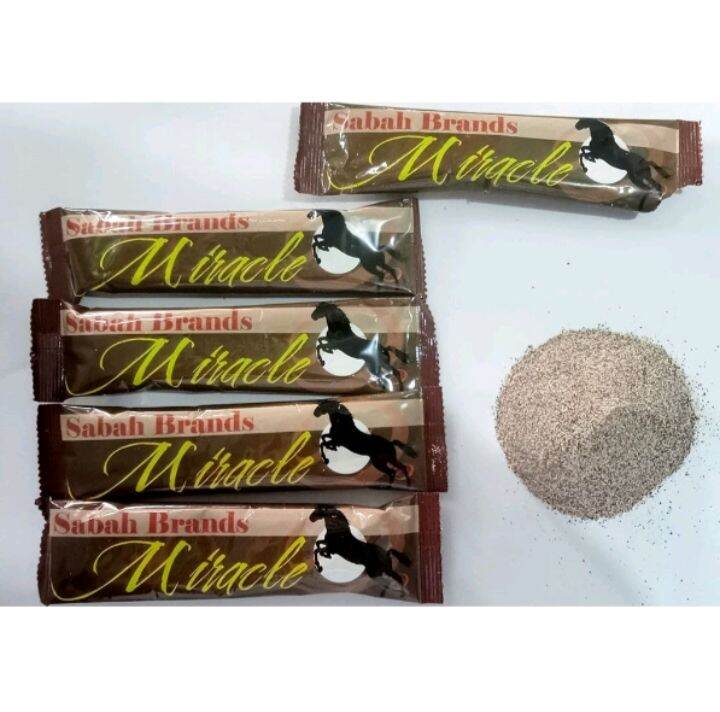 100% ORIGINAL SABAH BRANDS MIRACLE COFFEE FOR MEN AND WOMEN 20 PCS ...