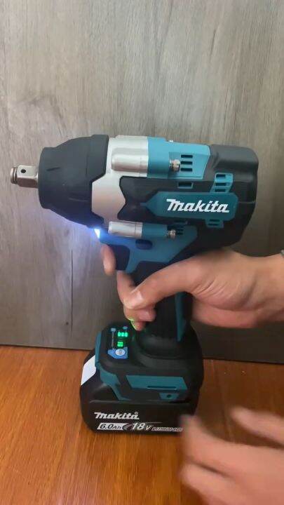 【โปรโมชั่นจํากัดเวลา 】Makita DTW700 ประแจผลกระทบไร้สาย 18V มอเตอร์ไร้ ...
