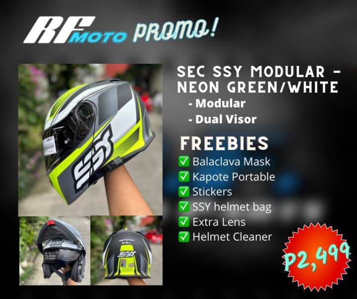 SEC SSY MODULAR HELMET | Lazada PH