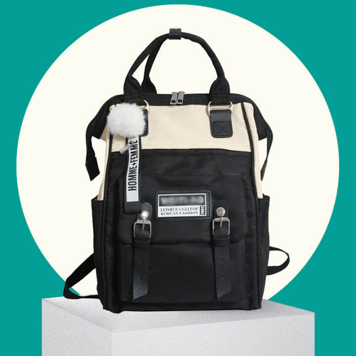 MYD Backpack for women Korean style large capacity laptop backpacks 14 ...