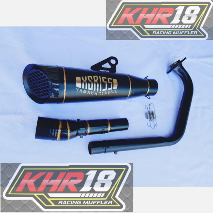KNALPOT XSR155 CUSTOM YAMAHA XSR155 FULLSYTEM XSR 155 DOP | Lazada ...
