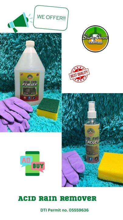 Acid Rain Remover by Supremo | Lazada PH