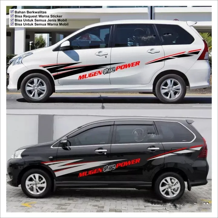 0441 sticker cutting stiker mobil Avanza velos Xenia Innova ertiga Alya ...