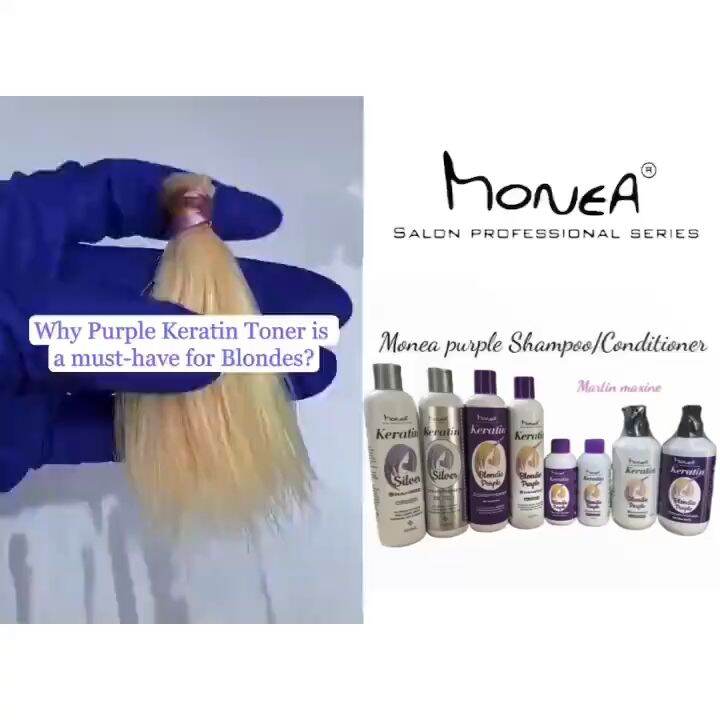 MONEA Keratin Purple Conditioner 250ml Hefty Hair Supply | Lazada PH