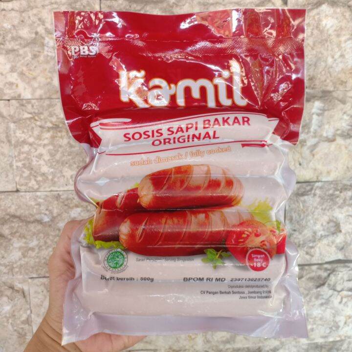 Kamil Sosis Sapi Bakar Original Jumbo 500 gram | Lazada Indonesia
