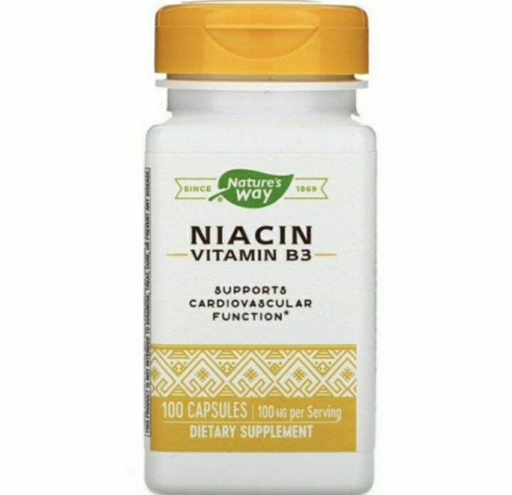 Nature's natures way niacin vitamin b3 vit b3 100 caps | Lazada Indonesia