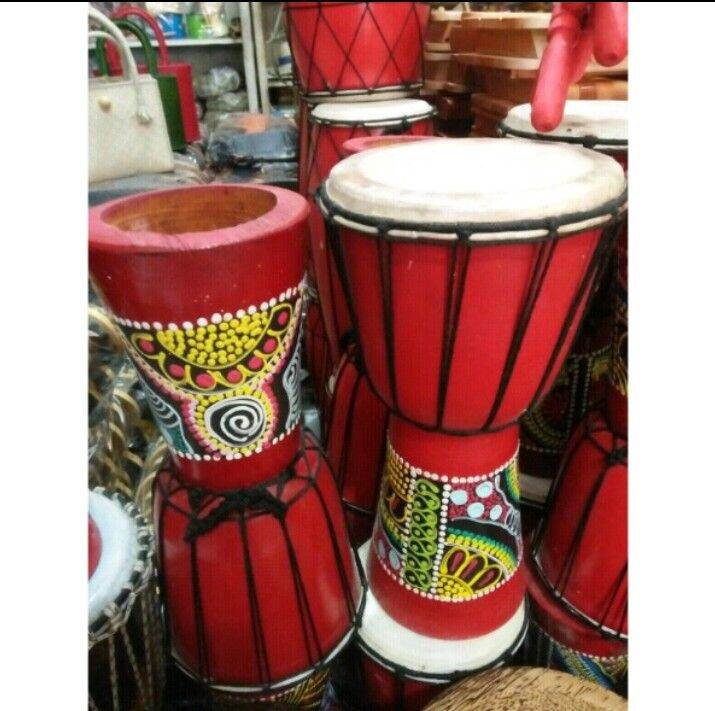 Kendang jimbe alat musik tradisional uk 30 | Lazada Indonesia