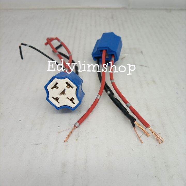 Socket/soket relay/Riley kaki 4 keramik (harga per satuan) | Lazada ...