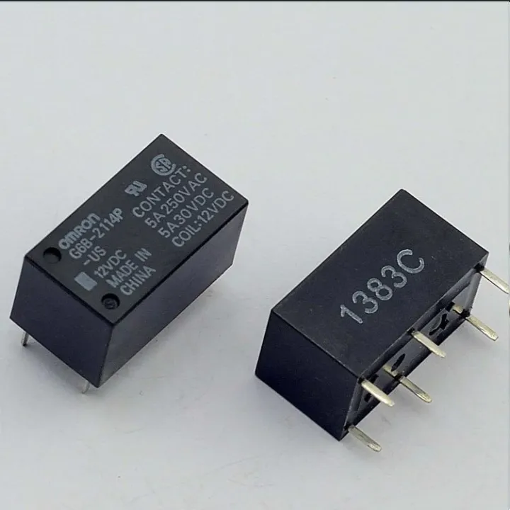 รีเลย์ Relay G6B-2114P-US DC24V 12v Omron 6-pin 5A | Lazada.co.th