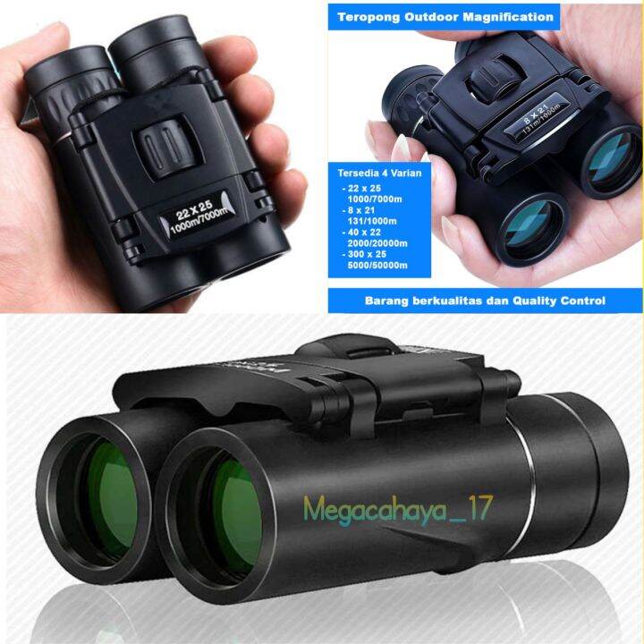 Teropong Night Vision Binocular 300 X 25 /5000-50000M Waterproof ...