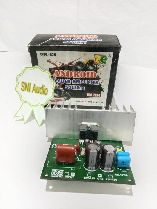 Kit Power Amplifier Stereo 50 Watt TDA 7294 | Lazada Indonesia