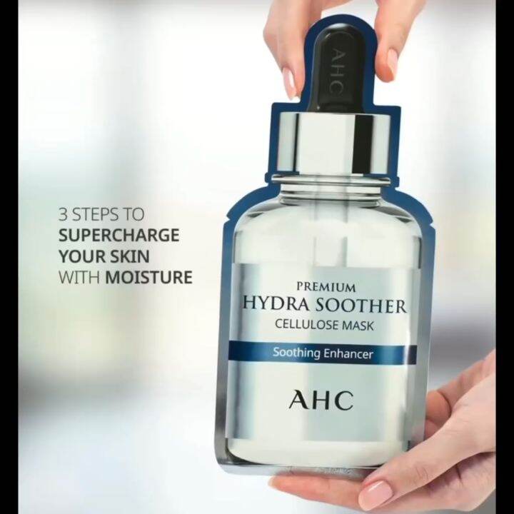 11.25 KOREA Original AHC Premium Hydra Soother Cellulose Mask 25g[EXP:09/2024] | Lazada