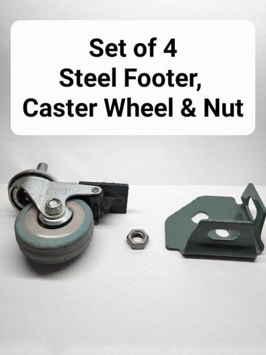 Caster Wheels For Slotted Angle | Lazada PH