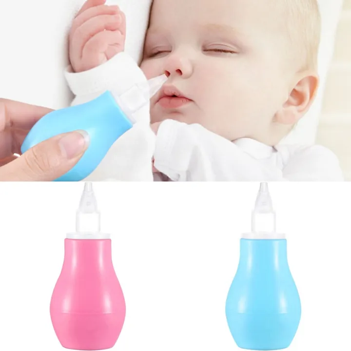 Silicone Baby Nose Cleaner Pump Infant Sucker Nasal Vacuum Mucus Nasal ...