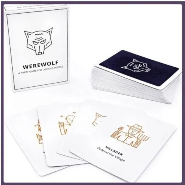 WEREWOLF CARD GAME | Lazada PH