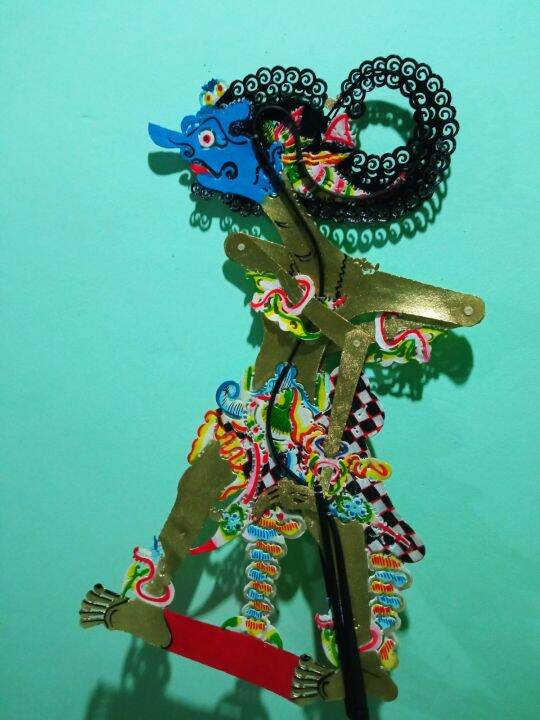 Wayang ANTASENA muka biru | Lazada Indonesia