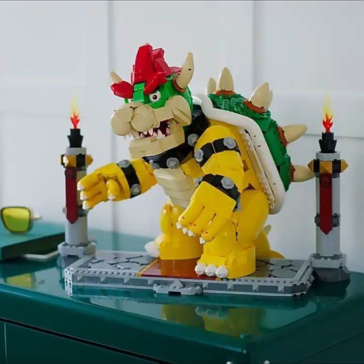 LEGO Compatible Super Mario THE MIGHTY BOWSER 2,807pcs Building Blocks ...