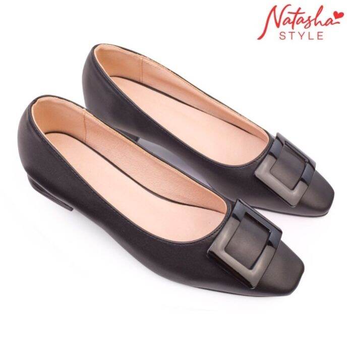Natasha Ladies Shoes Hess 1"Heel Man-made Leather PVC NLS | Lazada PH