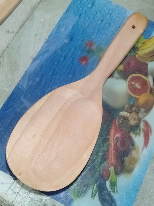 CENTONG KAYU BESAR JUMBO PANJANG 40 CM | Lazada Indonesia