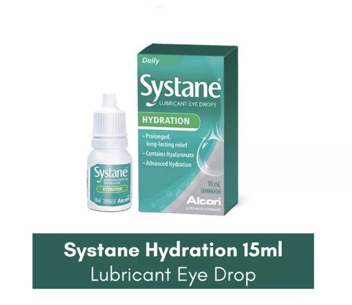 ALCON SYSTANE HYDRATION LUBRICANT EYE DROPS 10ML (EXP:09/2024) | Lazada