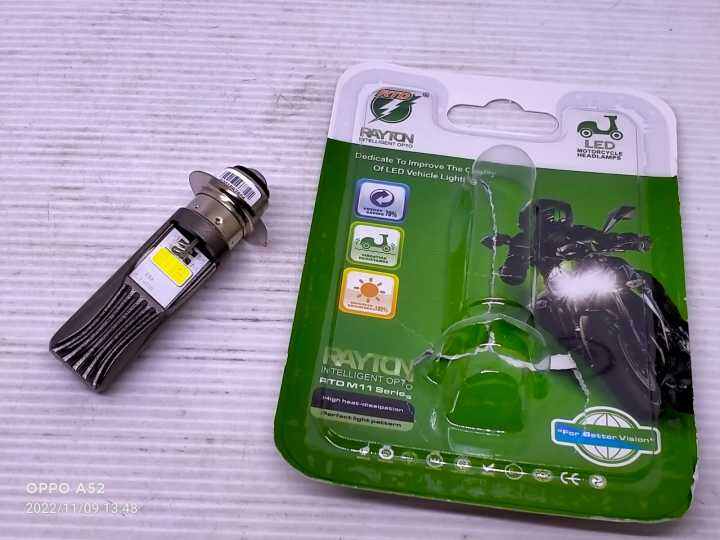 Led h6 rtd m11r lampu led Motor Bebek Matic rtd by rayton | Lazada ...