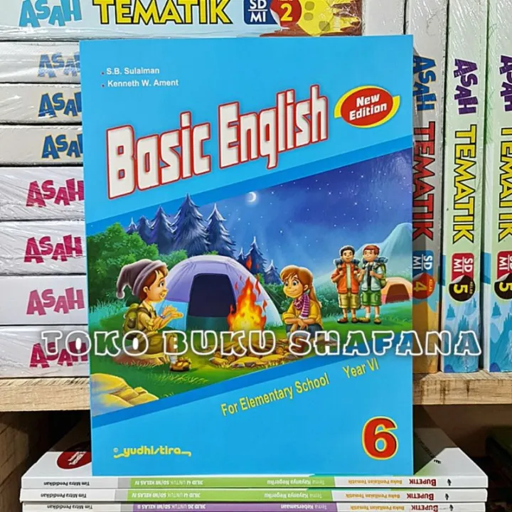Buku Basic English Kelas 6 SD/MI Yudhistira New Edition - Buku Bahasa ...