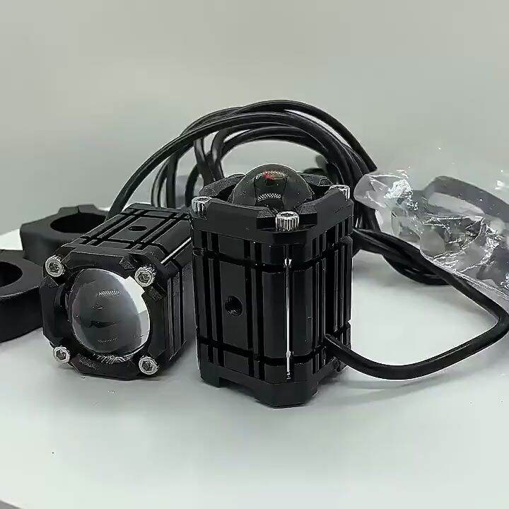 Mini Driving Light Mocycle Driving Spot Light 4 Modes Light Waterproof ...