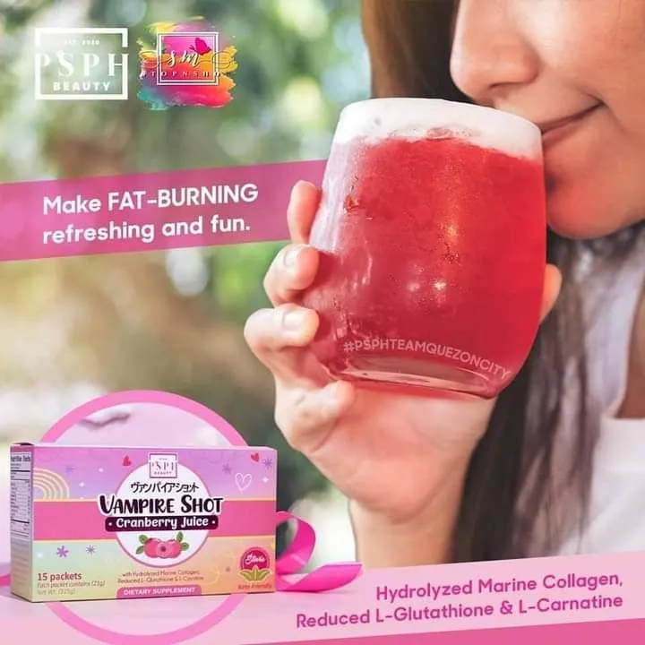 Vampire Shot Cranberry Juice By PSPH | Lazada PH