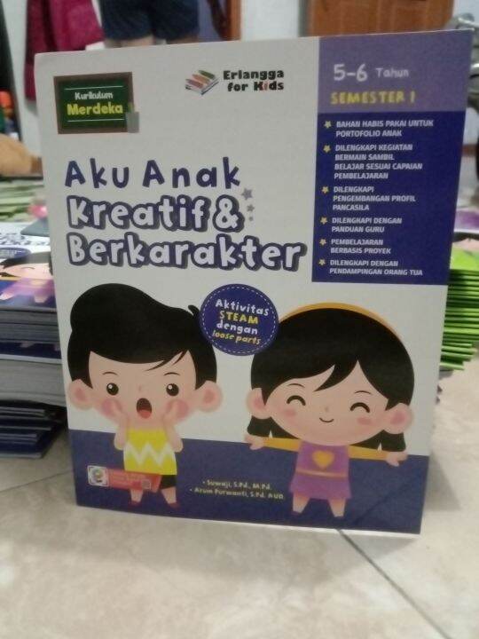 aku anak kreatif dan berkarakter untuk usia 5-6 tahun | Lazada Indonesia