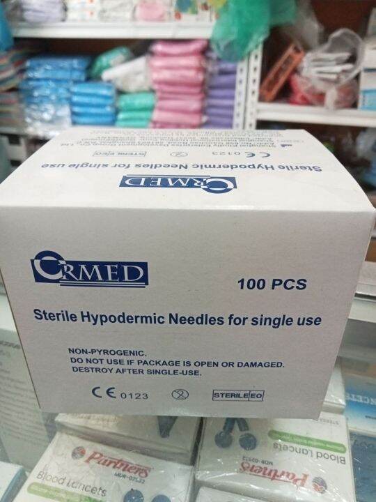Sterile,Hypodermic Needle g.27 x 1/2 Ormed | Lazada PH