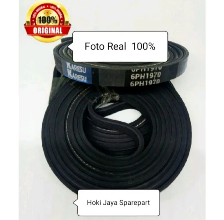 Van Bel / Karet Fan Belt 6PH 1970 Mesin Pengering Dryer Electrolux Lux ...