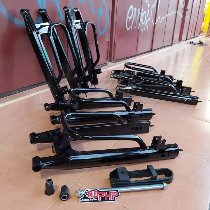 Swing Arm Oval Rx King Rxking Hitam Mengkilap Clear Bahan Besi Tebal ...