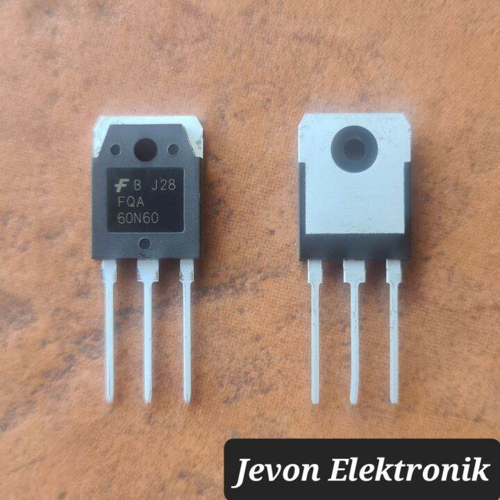 IC Transistor Mosfet F FQA 60N60 Body Besar Fairchild J28 | Lazada ...