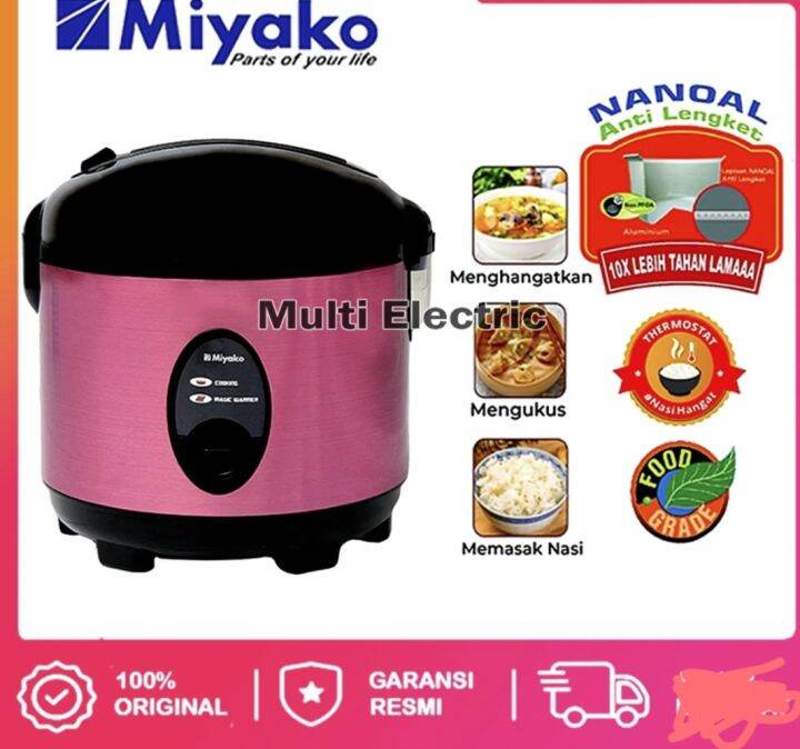 MAGIC COM / RICE COOKER MIYAKO MCM 508SBC / MCM508SBC / MCM-508SBC [1,8 ...