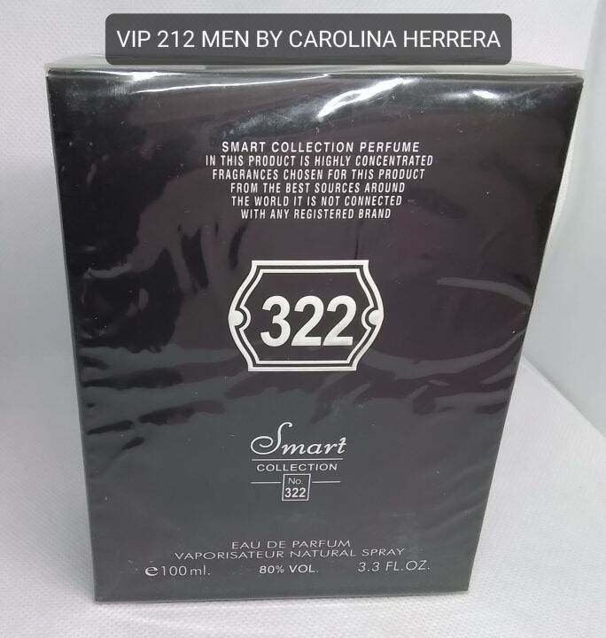 SMART COLLECTION PERFUME NO. 322 100 ML EDP FOR MEN | Lazada PH