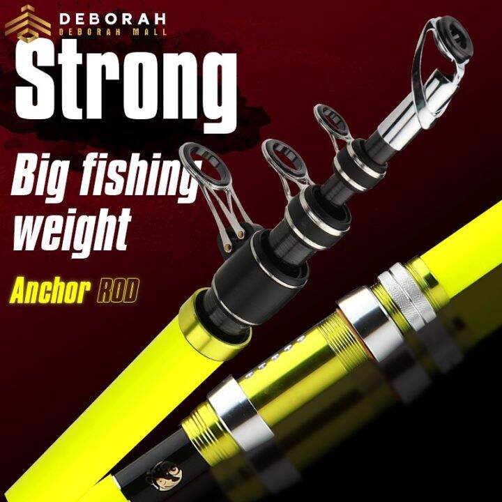 NEW snag fishing rod | Spinning rod | Anchor rod |Full carbon | Super hardness | length: 3.6 M ...