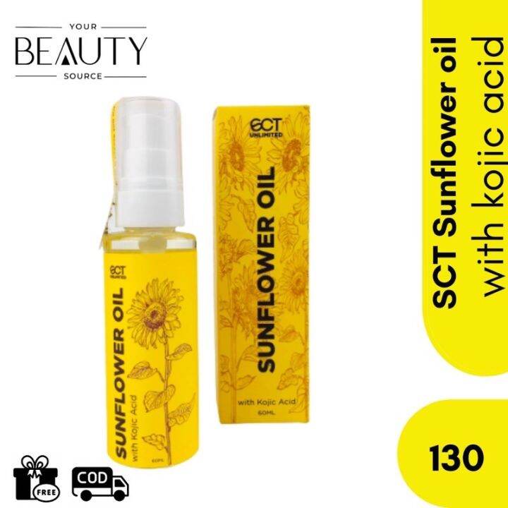 SCT Unlimited Sunflower Oil with Kojic Acid 60ml | Lazada PH