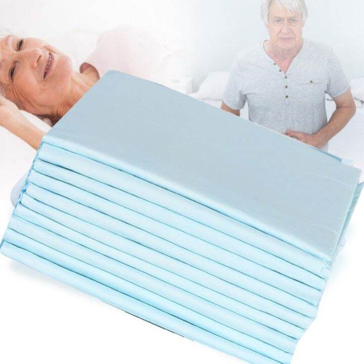 10pcs Adults Diaper Pads Disposable Underpad Adult Bed Urine Mat ...