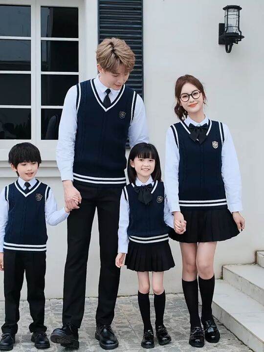 #039 6-colors college style vest V-neck knitted men's sweaters vest ...