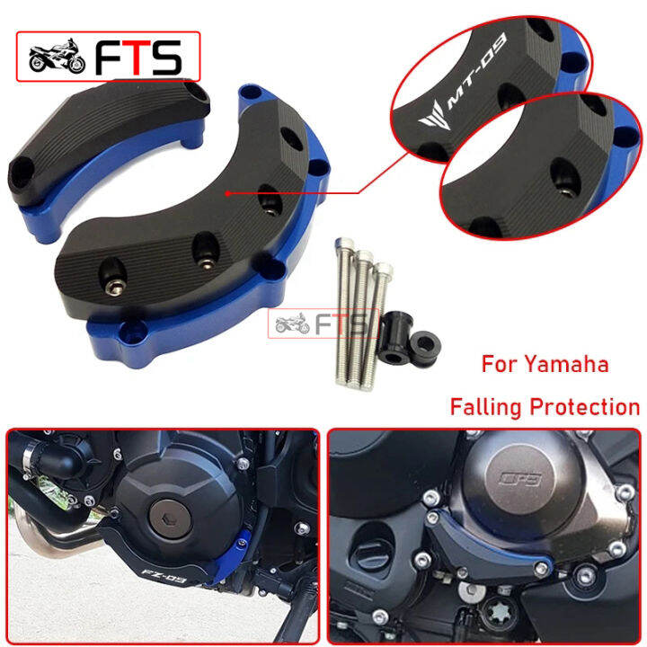 Fentlles Motorcycle Engine Case Cover Slider Frame Falling Protection ...