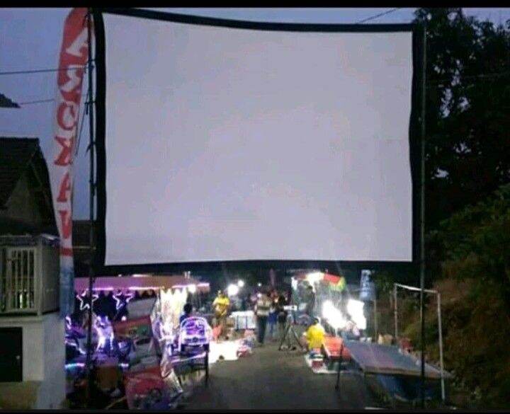 Screen proyektor ,Layar proyektor 3x4 tanpa sambungan | Lazada Indonesia